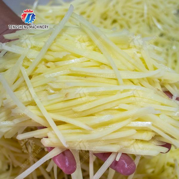 Quality Carrot radish Ginger Shredding machine Bamboo shoots Cutting processing for sale