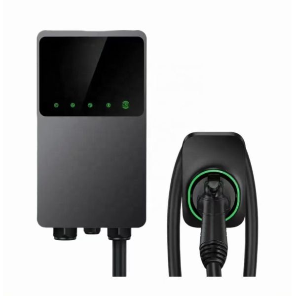 Quality RDC Hot Type2 Touch 3 Phase 7kw 11kw 16a 32A MAX Wallbox Fast Ev Charging Station for sale