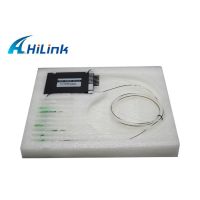 Quality Fiber Optical Amplifier DWDM Mux Demux , 8 Channel Mux Network Device for sale