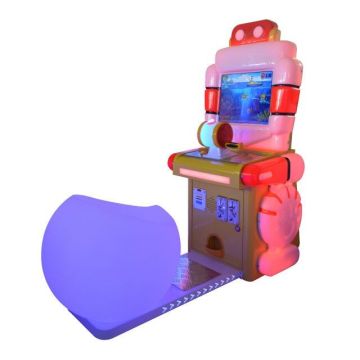 Quality 19 inches display kid video game machine with different game content, colorful for sale