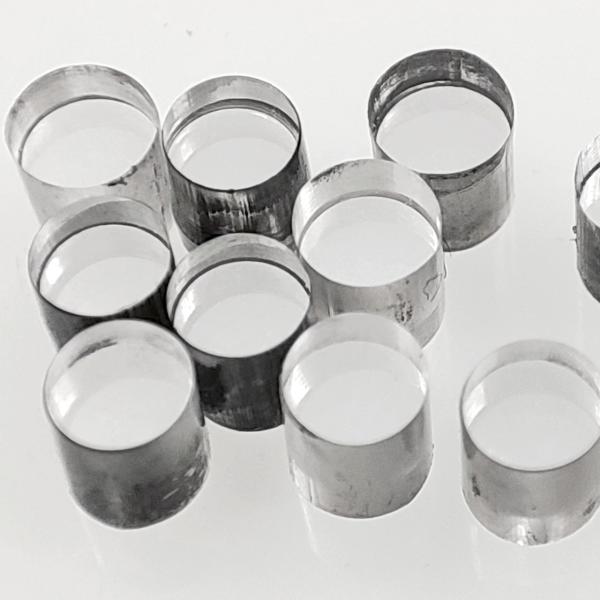 Quality Colorless Single Crystal Cylindrical CVD Diamond No Inclution No Defect CVD for sale