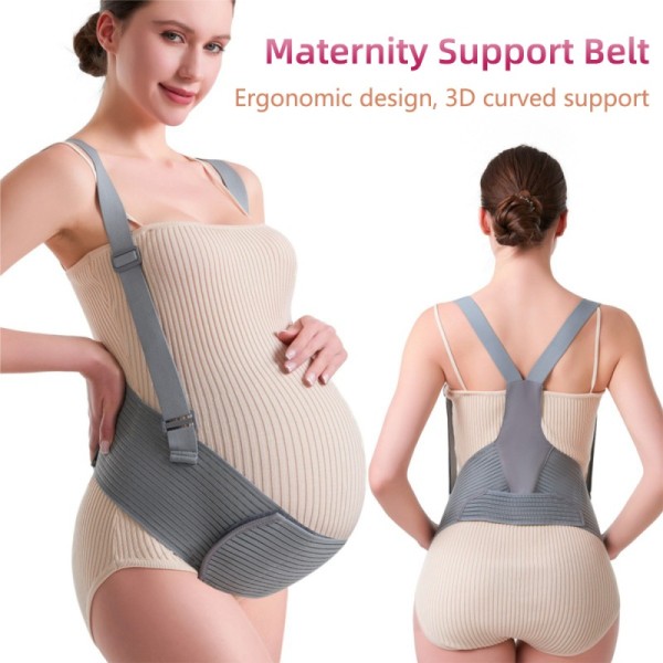 Quality Shoulder Strap Maternity Support Belt Pregnancy Belly Support Band for sale