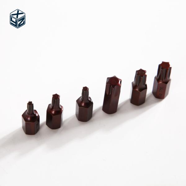 Quality Industrial Grade 40 Pieces Bits Set with Red S2 Material and Natural Finish for sale