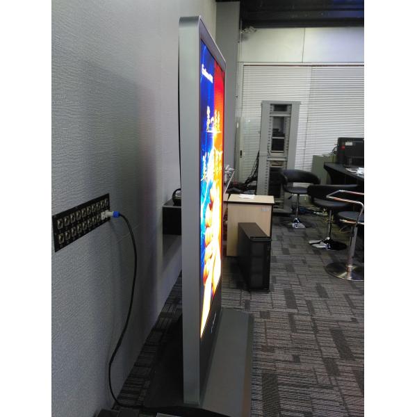 Quality WIFI HDMI LED Advertising Display Screen 2880Hz Free Standing Digital Signage for sale