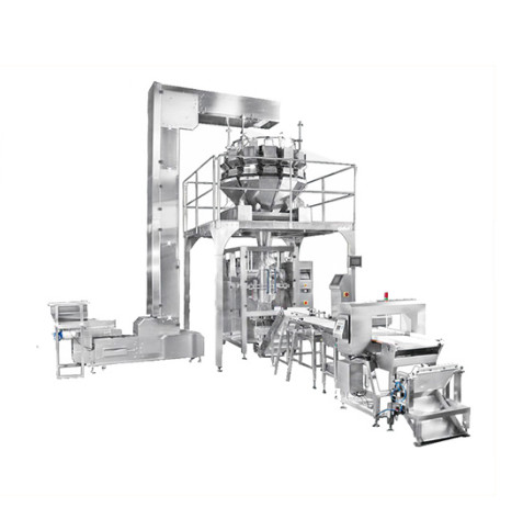 Quality Auto Multihead Weigher Packing Machine 10-70BPM Synchronous Servo for sale