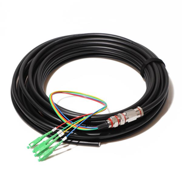 Quality Armoured Fiber Optic Patch Cord Jumper Wire FOC Fiber Optic Cable for sale