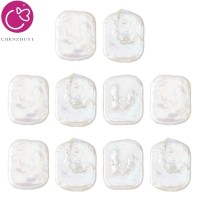 Quality Hot Sale Rectangle Square Shape Pearl Baroque Pearl Irregular Shape Natural for sale