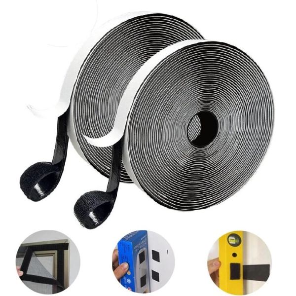 Quality Eco Friendly Heat Resistant 2mm Thickness Double Sided Sticky Velcro Tape for for sale