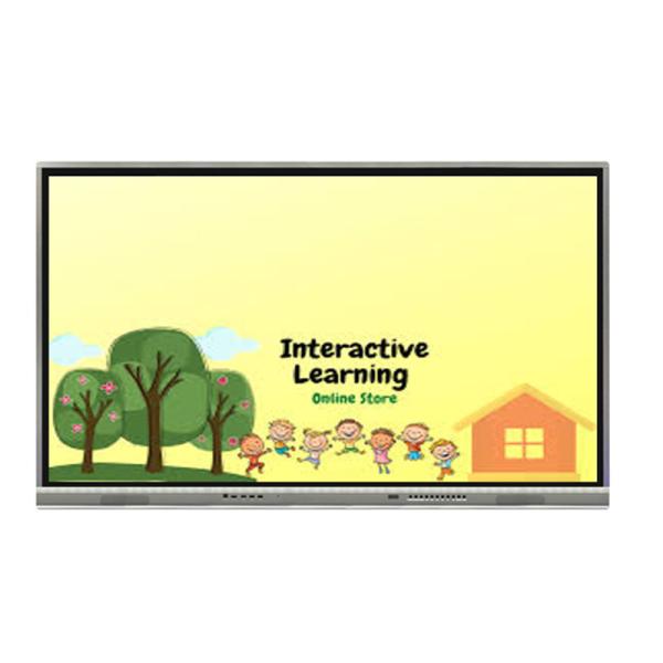 Quality Gray Black Frame Color LCD Smart Board with 50000 Hrs Life Cycle for sale
