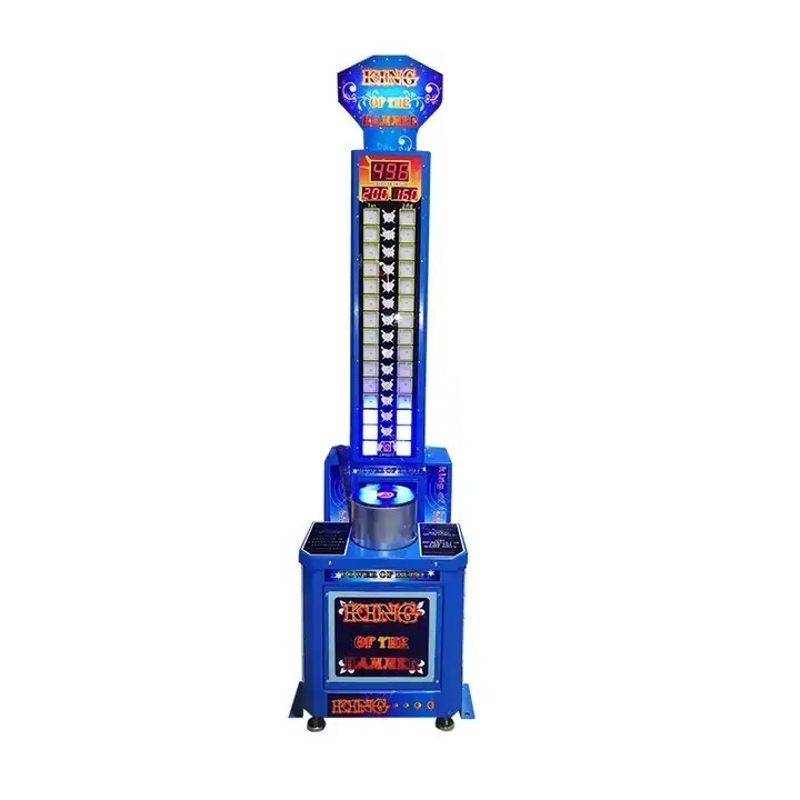 Quality Coin Pusher Hammer Arcade Machine High Striker Children boxing for sale