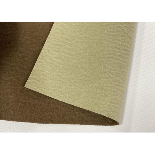 Quality PVC Eco Friendly Upholstery Fabric Faux Leather Anti Mildew for sale