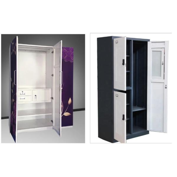 Quality 195cm Height ISO14001 Metal Clothing Cabinet for sale