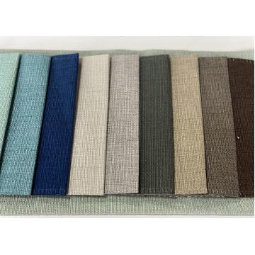Shrink Resistant Linen Sofa Fabric 280gsm Polyester Furniture Textile