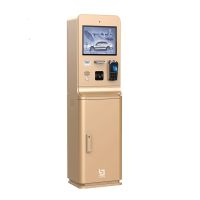 Quality Cash Acceptor Credit Card Reader Payment Kiosk For Parking for sale