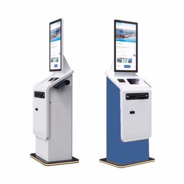 Quality Interactive Self Service Kiosk With Credit Card And Mobile Payment Face for sale
