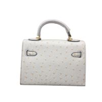 Quality Customized Color 22CM Mini Ostrich Kellyyy End Large Shoulder Bag for Women for sale