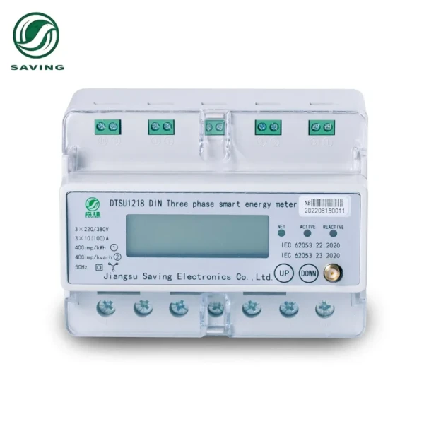 Quality RS485/Modbus RTU DIN Rail Energy Meter with WiFi/NB Communication for sale