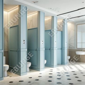 Quality High Pressure Laminate Toilet Partition Wall Easy And Fast Installation Scratch for sale