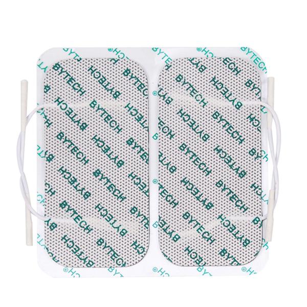 Quality Square Muscle Stimulator Pads Pre Wire Type Tens Replacement Pads 5X5cm for sale