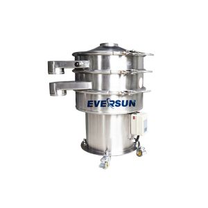Quality Carbon Steel Sesame Rotary Vibrating Screen for sale
