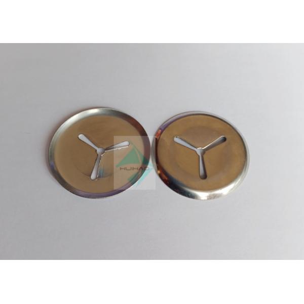 Quality SS304 Round Type Speed Clips Washer For Fixing 3mm Insulation Weld Pins for sale