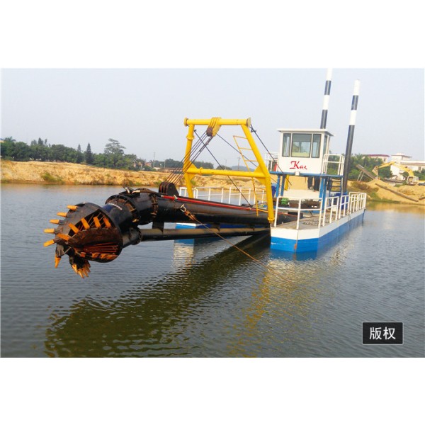 Quality Iron Plate Cutter Suction Dredger Pumps 20m Depth 22m Length for sale