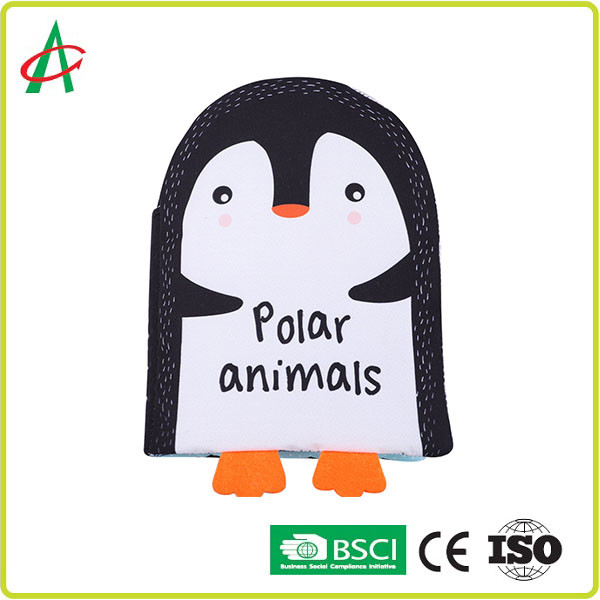 Quality 22cmx28cm Cloth Story Books For Babies Ocean Cartoon Character for sale
