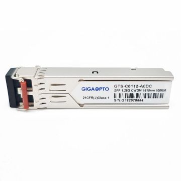 Quality 1.25G 1270 ~1610nm 100km 1000BASE CWDM SFP Transceiver Module SMF DOM Duplex LC for sale