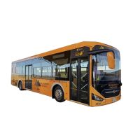 Quality 80 Passengers Electric Motor City Buses with Less Than 10 M Braking Distance for sale