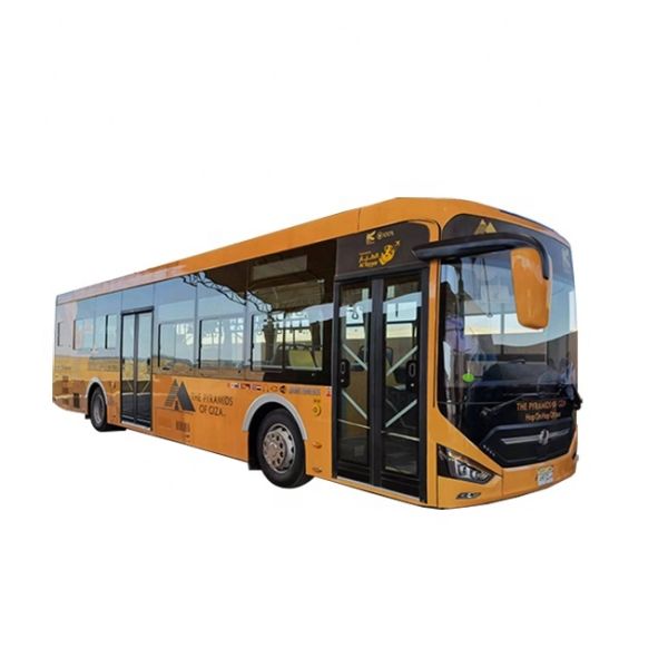 Quality 80 Passengers Electric Motor City Buses with Less Than 10 M Braking Distance for sale