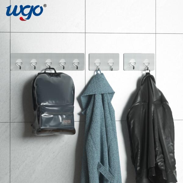 Quality 70mm Length Bathroom Wall Hooks Shower Suction Fixed SS304 Steel for sale