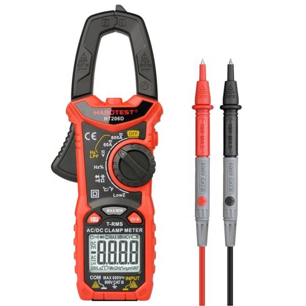 Quality RoHS 600V 600A 6000 Counts 10nF Digital Clamp Meters for sale