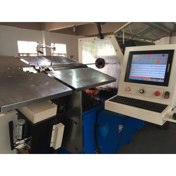 Quality High Speed Ten Axes Spring Bending Machine With CNC Control System for sale