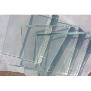 Quality Low Iron Safety Ultra Clear Glass 91% Transmittance 7 Mohs Surface Hardness for sale
