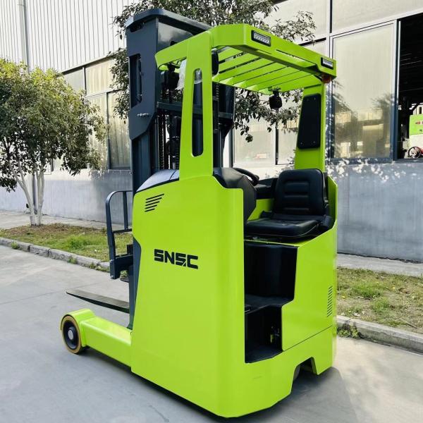 Quality Green Electric Reach Forklift Montacargas Forklift Lift Height 6m 8m 10m 12m for sale