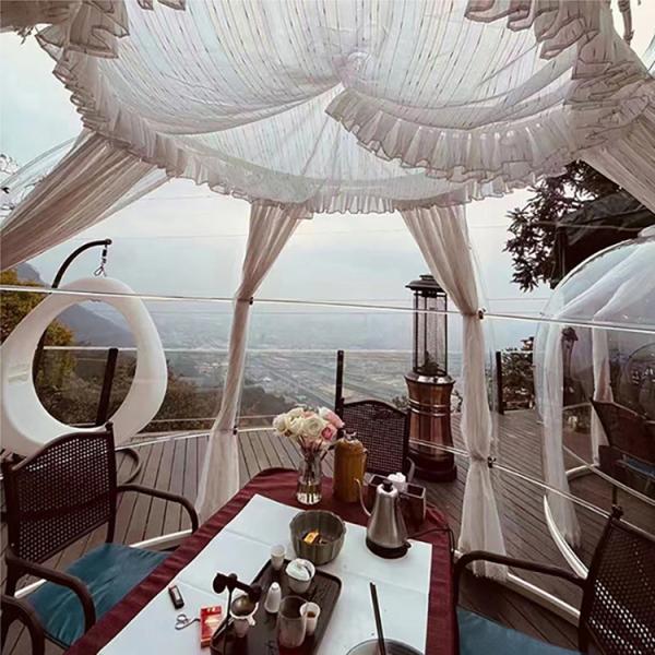Quality 3.5m Bubble Tent High Efficiency 3 5m Flame CE Certified ETL Listed for sale