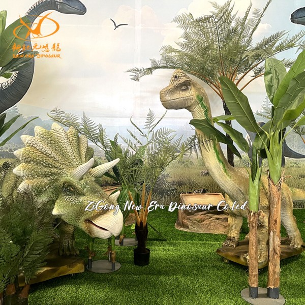 Quality Theme Park Realistic Dinosaur Animatronic Models Waterproof for sale