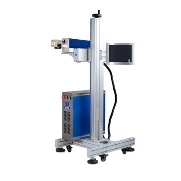 Quality Fast Speed Non Metal Materials CO2 Fly Laser Marking Machine for sale