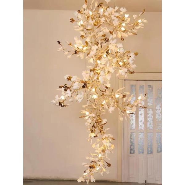 Quality Big Huge Huge Customized Pendant Lamp 9500lm Prefabricated Villa Luxury Pendant for sale