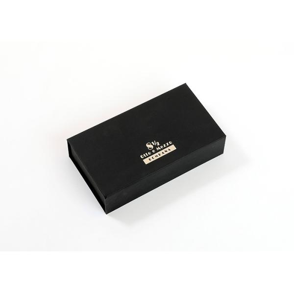 Quality Black Cardboard Food Packaging Boxes , Magnetic Rigid Chocolate Boxes for sale
