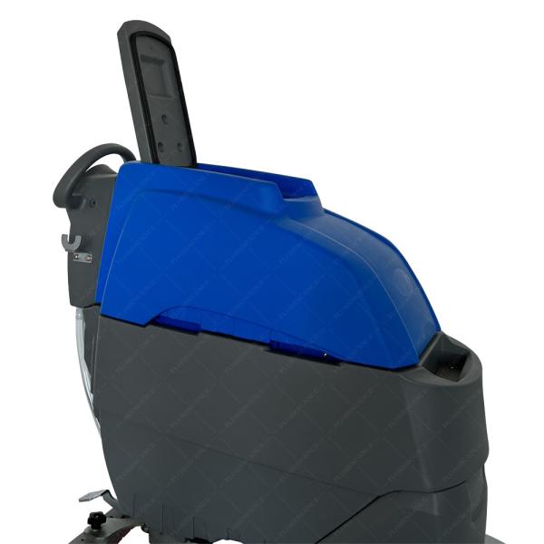 Quality Electric Street Vacuum Walk Behind Battery Operated Mechanical Road Sweeper for sale