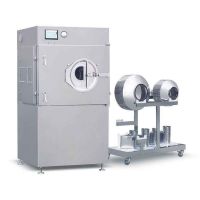 Quality Candy Chewing Gum Tablet Coating Machine High Output Automatic Closed for sale