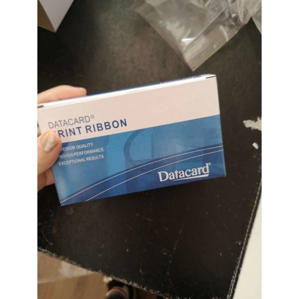 Quality 300 Prints Datacard CD800 Ribbon YMCKF-KT Fluorescent Ribbon Compatible with for sale