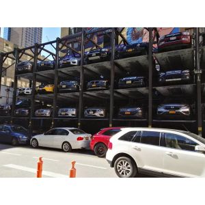 Quality Steel Hydraulic Car Parking System 4 Layers Four Post Auto Lift for sale