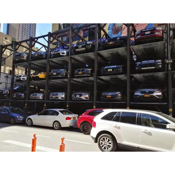Quality Steel Hydraulic Car Parking System 4 Layers Four Post Auto Lift for sale