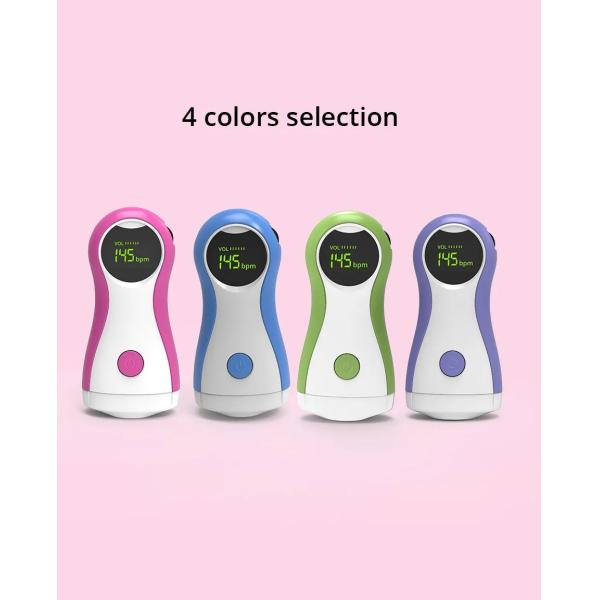 Quality Mini Prenatal Fetal Doppler Ultrasound Equipment Baby Heartbeat Monitor for sale