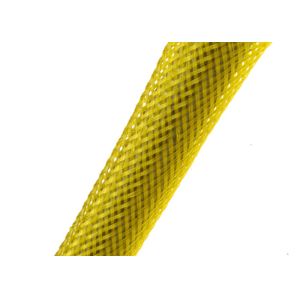 Quality Custom Diameter Heat Resistant Wire Sleeve , PET Material Heat Proof Cable for sale