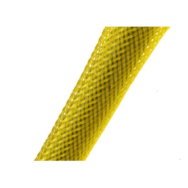 Quality Custom Diameter Heat Resistant Wire Sleeve , PET Material Heat Proof Cable Sleeve for sale