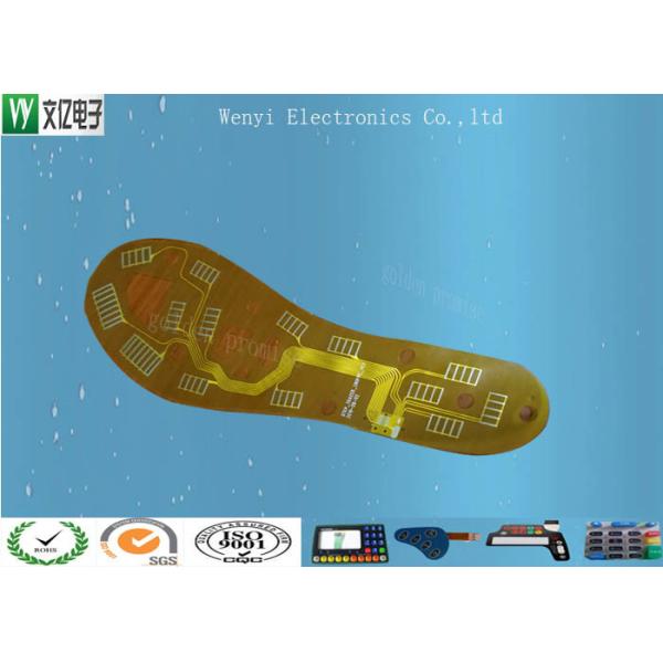 Quality 0.5 OZ Sink Gold 1mm Pitch FPC Flexible Printed Circuit , Foot Massage Use Flex for sale