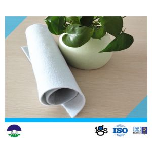 Quality PET Short Fiber Needle-punched non-woven Geotextiles 337GSM for sale